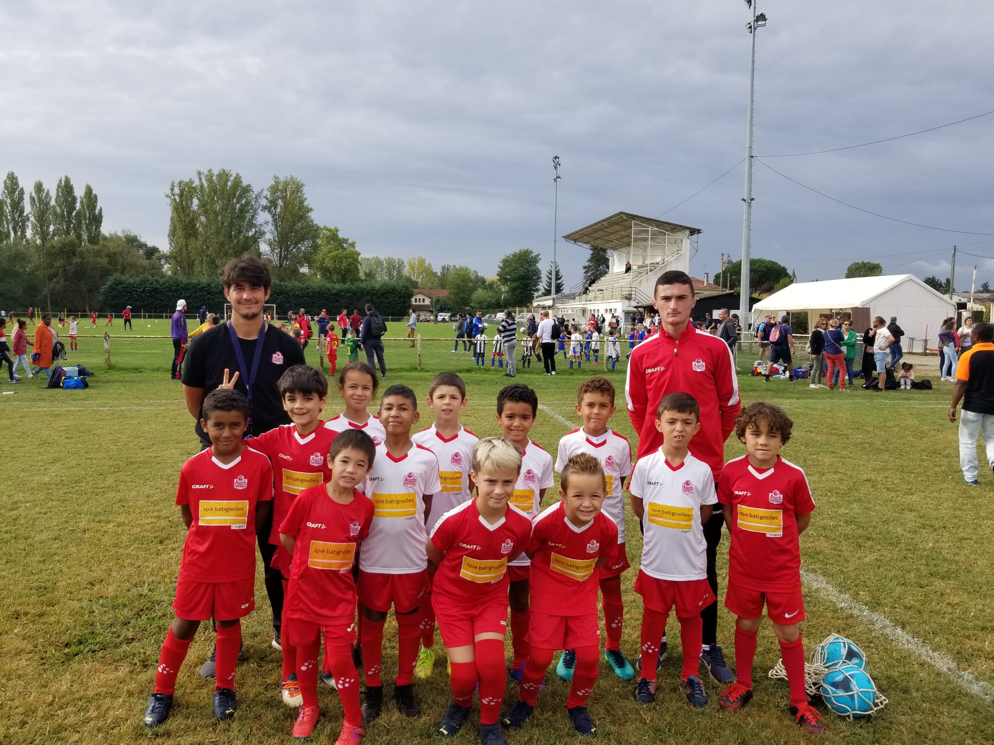 U7 et U9 sur le terrain ! - Auch Football
