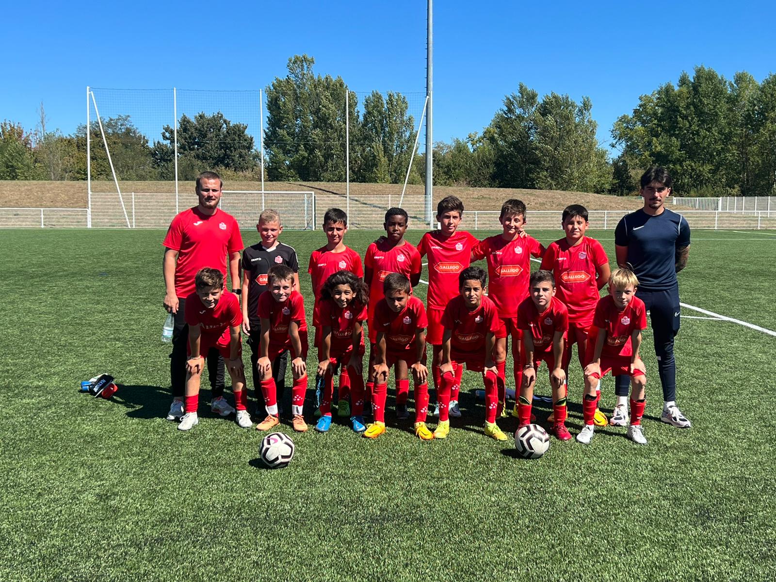 Les u12 au stadium - Auch Football