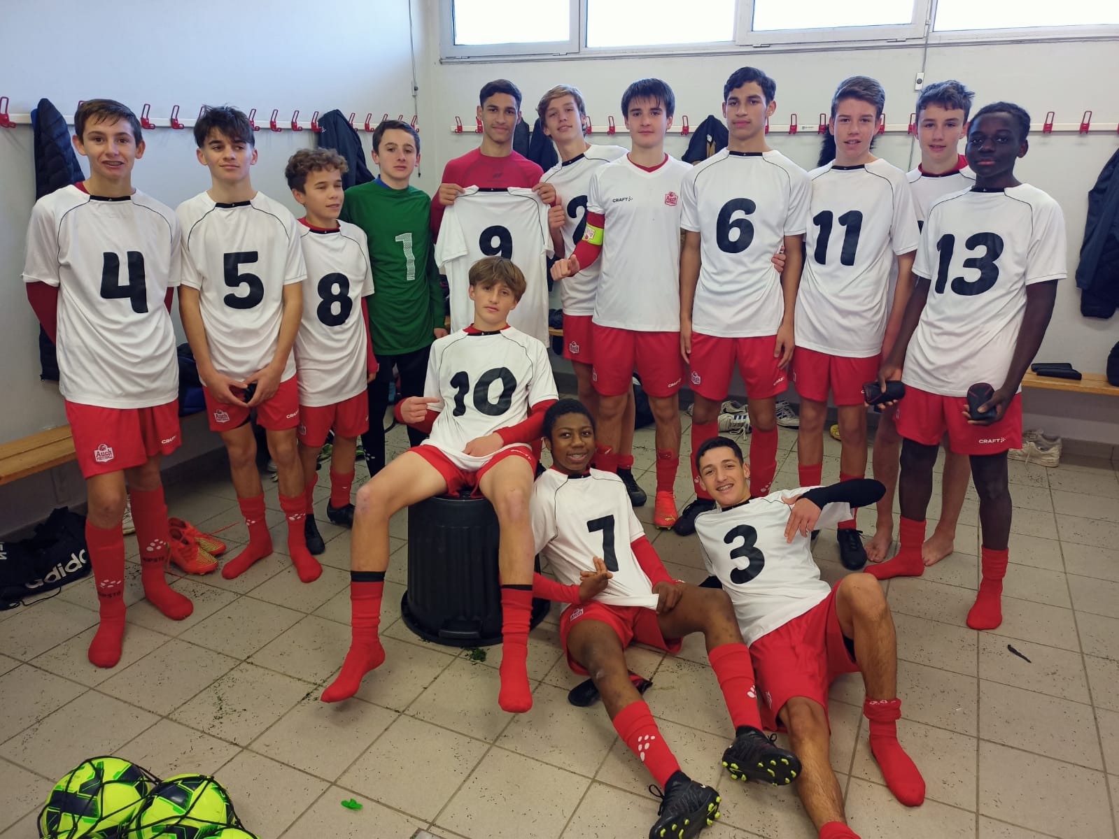 Victoire des U15 - Auch Football